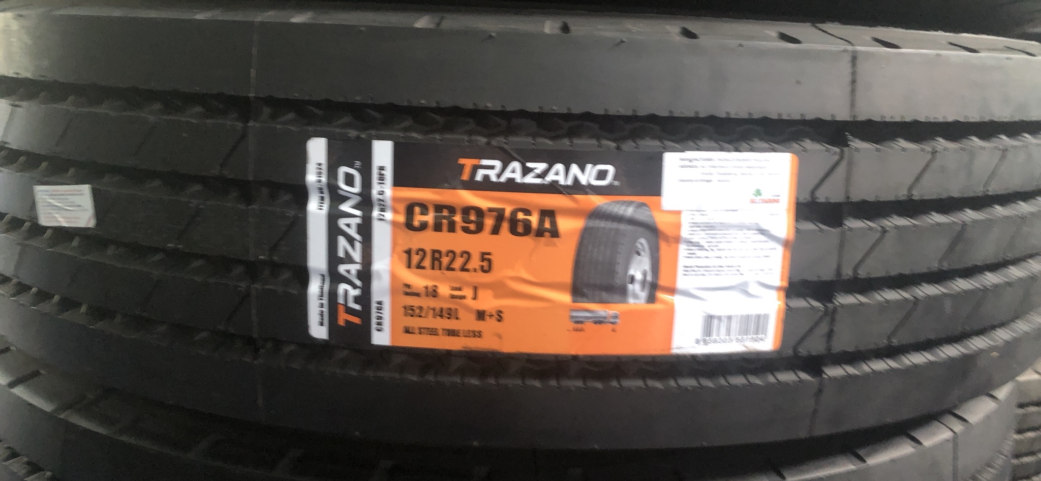 Lốp Trazano 12R22.5 CR976A